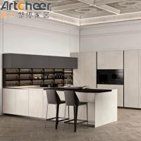 China Custom Size Modern Design Eco-Friendly Kitchen Cabinet and Modular Kitchen Furniture for sale