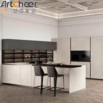 China Custom Size Modern Design Eco-Friendly Kitchen Cabinet and Modular Kitchen Furniture for sale