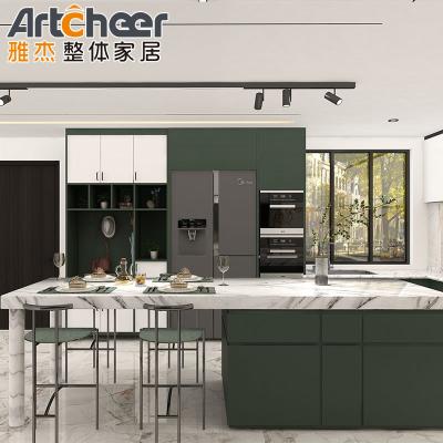 China Traditional Design Kitchen Cabinet with Custom Size and Knock Down Structure for Modern Kitchens for sale