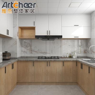China Modern Design Customized Size Eco-Friendly Material Kitchen Cabinet and Modular Kitchen Furniture for sale