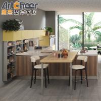 China Modern Design L Shape Kitchen Cabinet with Custom Size and Eco-Friendly Materials for sale