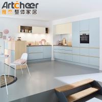 China Modern Custom Made L Shape Kitchen Cabinet with Eco-Friendly Material and 5 Year Warranty for sale
