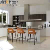 China Modern Eco-Friendly L Shape Kitchen Cabinet with 5 Year Warranty and Customized Design for sale
