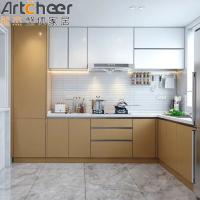 China Modern High Glossy Lacquer Kitchen Cabinet with Customized Size and 3 Years Warranty for sale
