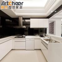 China Modern Design L Shape Kitchen Cabinet with Customize Size and 4 Years Warranty for sale