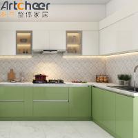 China Modern Customized Color Eco-Friendly Kitchen Cabinet with 3 Years Warranty for sale