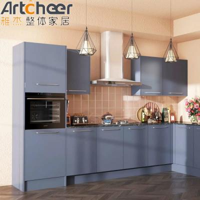 China Modern Design Lacquer Finish Kitchen Cabinet with 3 Years Warranty for Modular L Shape Kitchen for sale
