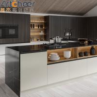 China Modern Design L Shape Kitchen Cabinet with Customized Size and Eco-Friendly Material for sale