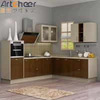 China Modern Lacquer Finish Kitchen Cabinet with Customized Color and Durable L Shape Cabinet Design for sale