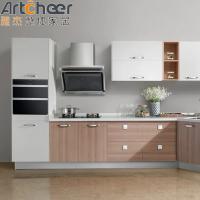 China Modern Design L Shape Kitchen Cabinet with Customized Size and Eco-Friendly Material for sale