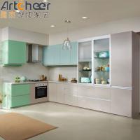 China Modern Design Eco-Friendly Kitchen Cabinet with Customized Color and Modular Kitchen Furniture for sale