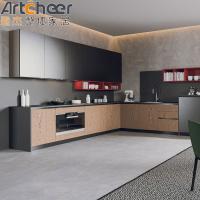 China Modern Design L Shape Kitchen Cabinet with Customized Size and Eco Friendly Material for sale