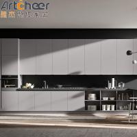 China Modern Customized Color Eco-Friendly Kitchen Cabinet with 5 Year Warranty for Villa and Apartment for sale