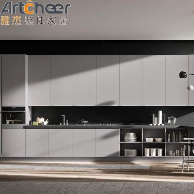 China Modern Customized Color Eco-Friendly Kitchen Cabinet with 5 Year Warranty for Villa and Apartment for sale
