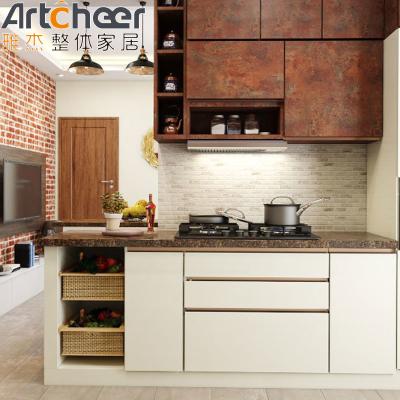 China Eco-Friendly Modern Kitchen Cabinet with Customizable Color and 5 Year Warranty for Modular Base Cabinets for sale