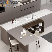 China Eco-Friendly Fireproof Kitchen Cabinets with 5 Year Warranty - Modular & Custom Designs for Apartments and Villas for sale