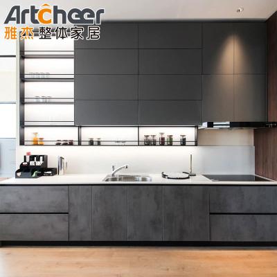 China Custom Made Eco-Friendly Kitchen Cabinet with 5 Year Warranty and Modular Kitchen Furniture for sale