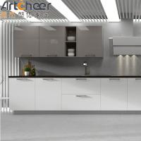 China Minimalist Custom Made Kenya Design Kitchen Cabinet with Scandinavian Style and Eco-Friendly Material for sale