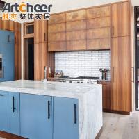 China Dammam Steel Kitchen Cabinet with Customized Design Modern Style and 3 Years Guarantee for sale