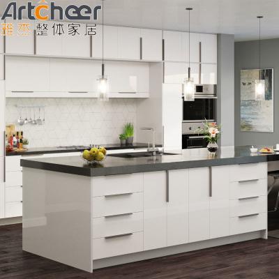 China Modern Customized Color Eco-Friendly Kitchen Cabinet with 3 Years Guarantee for Modular Kitchen Furniture for sale