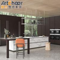 China Modern Design Eco-Friendly Kitchen Cabinet with Customized Color for Kitchen Furniture for sale