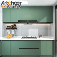 China Eco-Friendly Modular Kitchen Cabinet Set with 5 Year Warranty and Customizable Size for sale