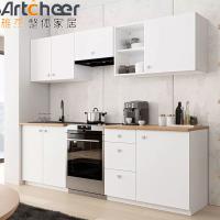 China Modern Design Grey Color Small Room Kitchen Cabinet Sink Base Cabinet for sale