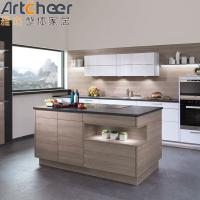 China Modern Customized Color Eco-Friendly Modular Kitchen Cabinet with 3 Years Guarantee for sale