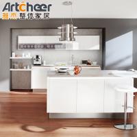China Aluminum Modular Kitchen Cabinet with Smart Hardware and Customizable Design for sale