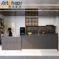 China Modern Kitchen Cabinet Set with Customized Color Eco-Friendly Material and 3 Years Guarantee for sale