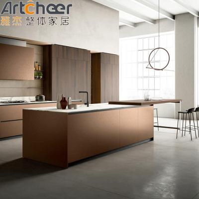 China Modern Design Kitchen Cabinet with MDF Material and Matte Finish Base Cabinet for sale