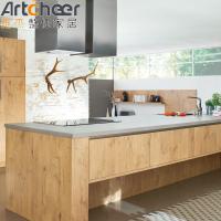 China Customizable Color Eco-Friendly Modern Stylish Kitchen Cabinet Fronts and Doors for sale