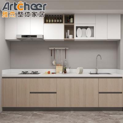 China Eco-Friendly Modern Design Kitchen Cabinet with Customizable Size for Modular Kitchen for sale