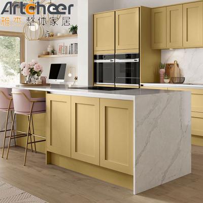 China Modern Design Kitchen Island with Customized Size and Durable Material for Stylish Kitchen Furniture for sale