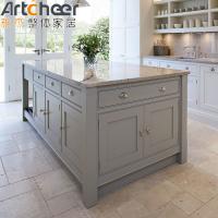 China Modern Glass Pendant Light Marble Stone Kitchen Island with Customized Color Cabinet for sale