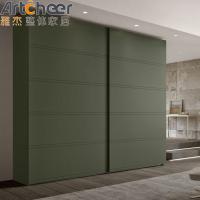 China Italian Modern Design Sliding Mirror Doors Wardrobe Closet with Customized Size for sale