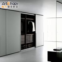 China Modern Stylish Sliding Door Wardrobe with Customized Size and Eco-Friendly Material for sale
