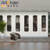China Customized Size Eco-Friendly Modern Hinge Door Wardrobe for Bedroom and Apartment for sale