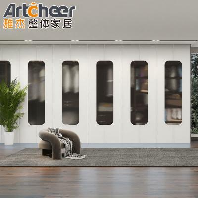China Customized Size Eco-Friendly Modern Hinge Door Wardrobe for Bedroom and Apartment for sale