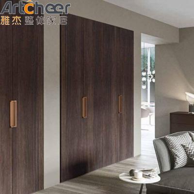 China Scandinavian Design Hinged Door Wardrobe with Customized Color for Modern Bedroom Furniture for sale