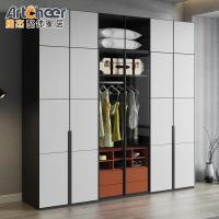 China Minimalist Design Hinge Door Wardrobe with Customized Size and Eco-Friendly Material for sale