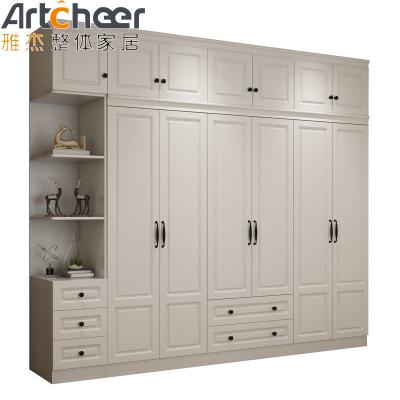 China Modern Stylish Customized Size Wardrobe with Eco-Friendly Material for Bedroom for sale