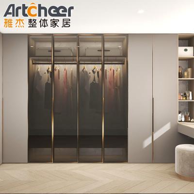 China Customized Size Modern Stylish Eco Friendly Wardrobe Closet for Bedroom Furniture for sale