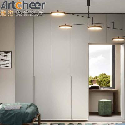China Customized Size Minimalist Design Wardrobe with Eco-Friendly Material for Modern Homes for sale