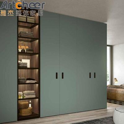 China Modern Design Wooden Wardrobe Closet with Customized Size for Bedroom Furniture for sale