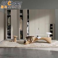 China Modern Stylish Customized Size Wardrobe Closet with Eco-Friendly Material for sale