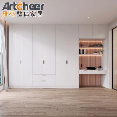 China Modern Stylish Customized Size Wardrobe Closet with Eco-Friendly Material for sale