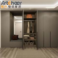 China Modern Stylish Customized Size Wardrobe Closet with Eco-Friendly Material for sale