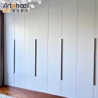 China Modern Stylish Design Wardrobe Closet with Melamine Finish and Customized Size for sale