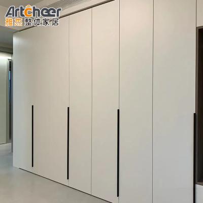 China White Contemporary Design Wardrobe with Soft Close and Customized Size for sale